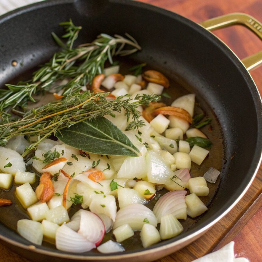 Creamy Butternut Squash Orzo with Italian Sausage, Fresh Thyme & Sage ...